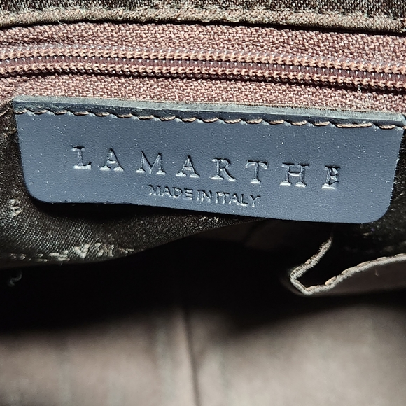 Lamarthe | Bags | Lamarthe Paris Leather Hand Bag Wcard | Poshmark
